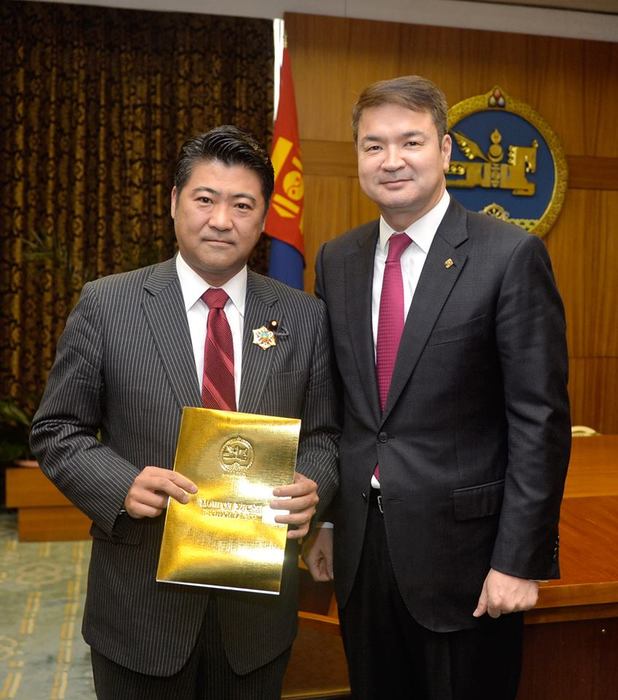 Япон улсын гадаад хэргийн тэргүүн дэд сайдыг хүлээн авч уулзав