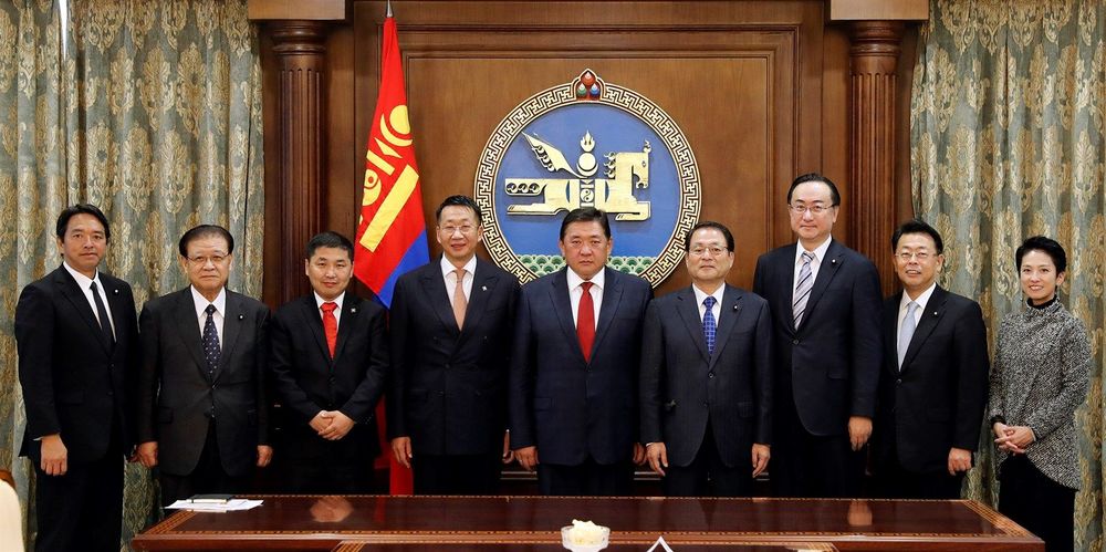 Японы Зөвлөхүүдийн танхимын дэд дарга Акира Гүнжи УИХ ын даргад бараалхлаа