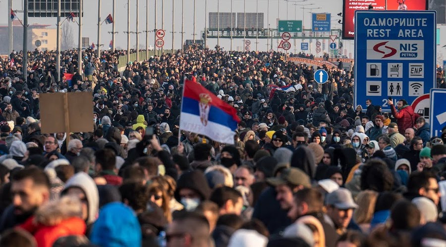 Рио Тинтогийн литийн уурхайг сербүүд эсэргүүцэж байна