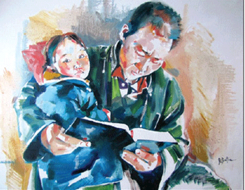 Аавын тухай шүлгүүд: Өлгийг минь сийлсэн аавтай болохоор амьд явж чаддаг