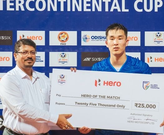 Монгол-Ливаны тоглолтын шилдэг тоглогчоор Б.Амгаланбат шалгарлаа