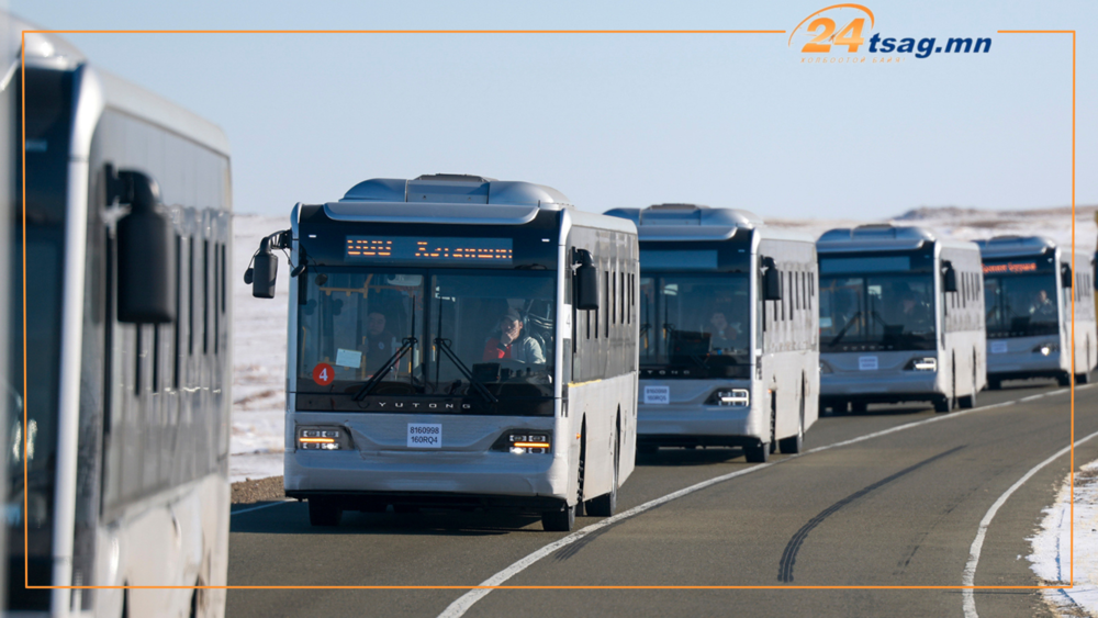 Yutong Bus компанийн үйлдвэрээс 50 автобус Эрээн хот руу хөдөлжээ