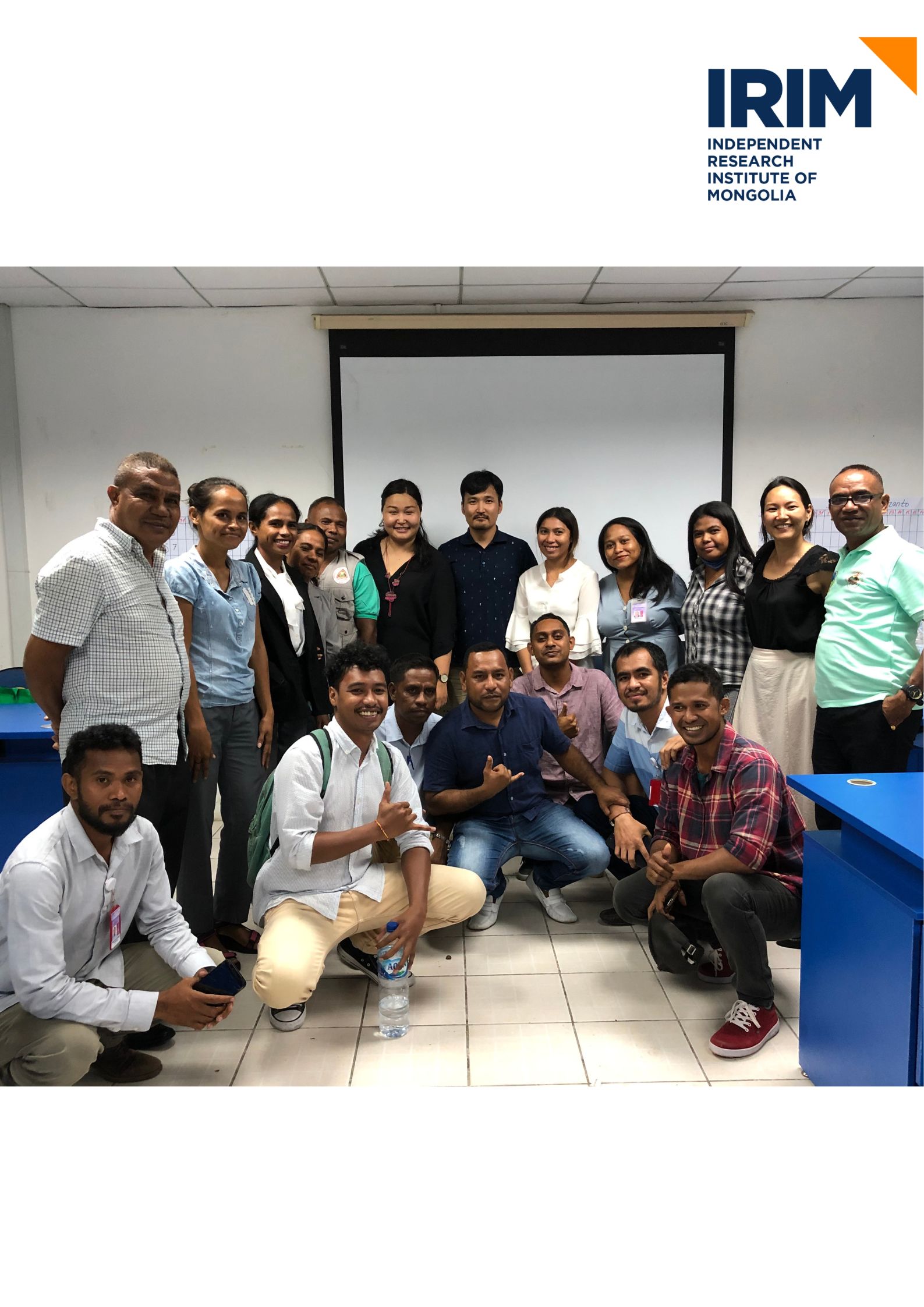 IRIM-ИЙН ЗӨВЛӨХ БАГ ЗҮҮН ТИМОР УЛСАД “COVID-19-ИЙН НИЙГЭМ, ЭДИЙН ЗАСАГТ ...