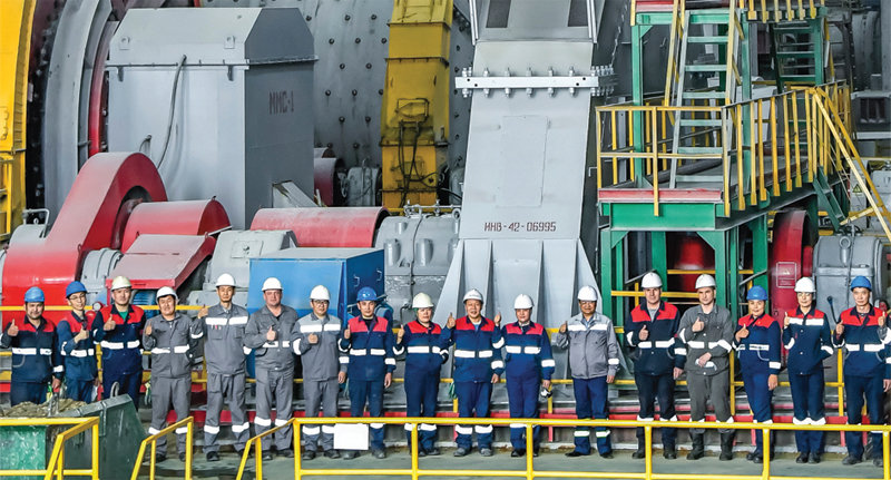 Erdenet Mining Corporation, a National Hero