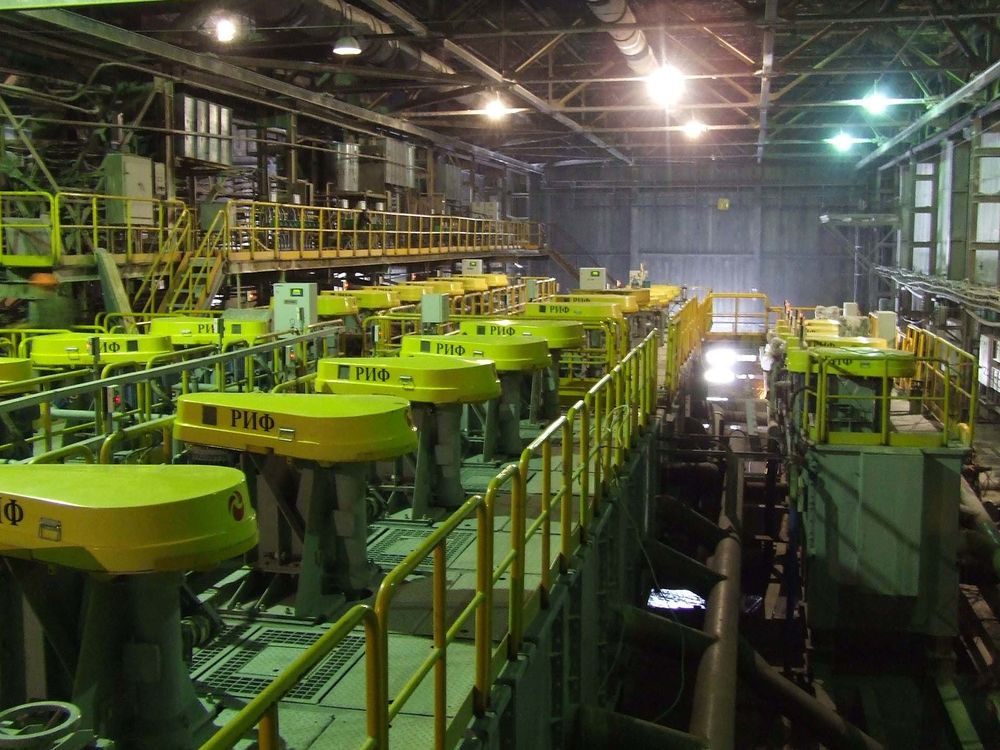 Mining ore and processing of fluorspar