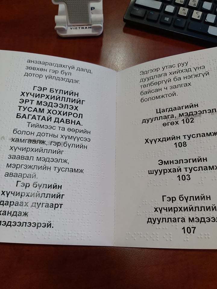 Гэр бүлийн хүчирхийллийн мэдээллийг анх удаа Баррель үсгээр хэвлүүллээ