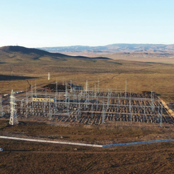 Construction of the “Sergelen” substation of 220/110/35 kV with a ...