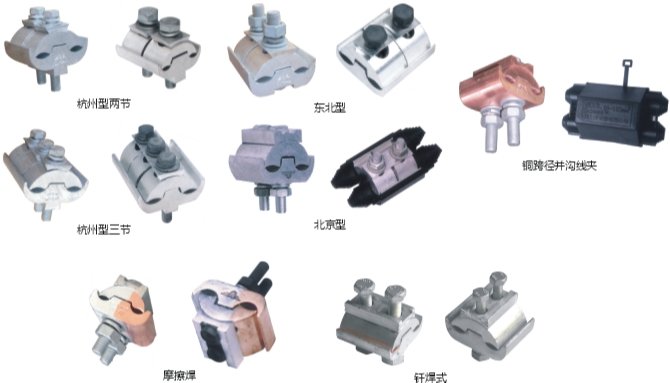 Cross-diameter trench line clip (JBK, JBT, JBKG)( equivalent model JKY ...