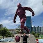 Commemorative monument for Grand Champion Wrestler J.Munkhbat unveiled