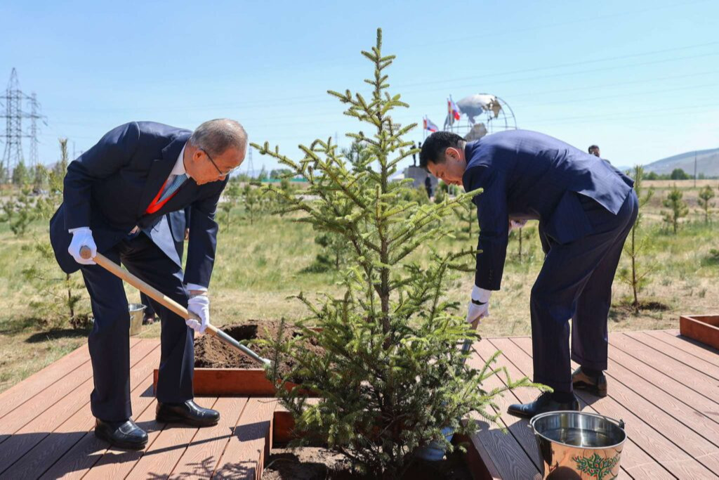 Tree-planting and climate action goals to advance