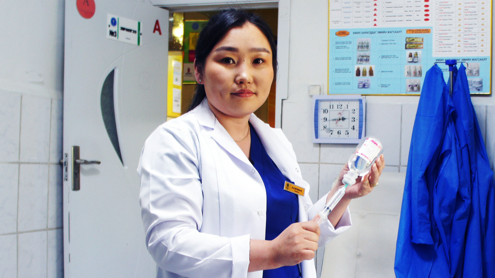 L.Ganchimeg: ‘Patients are sometimes found alone without care’