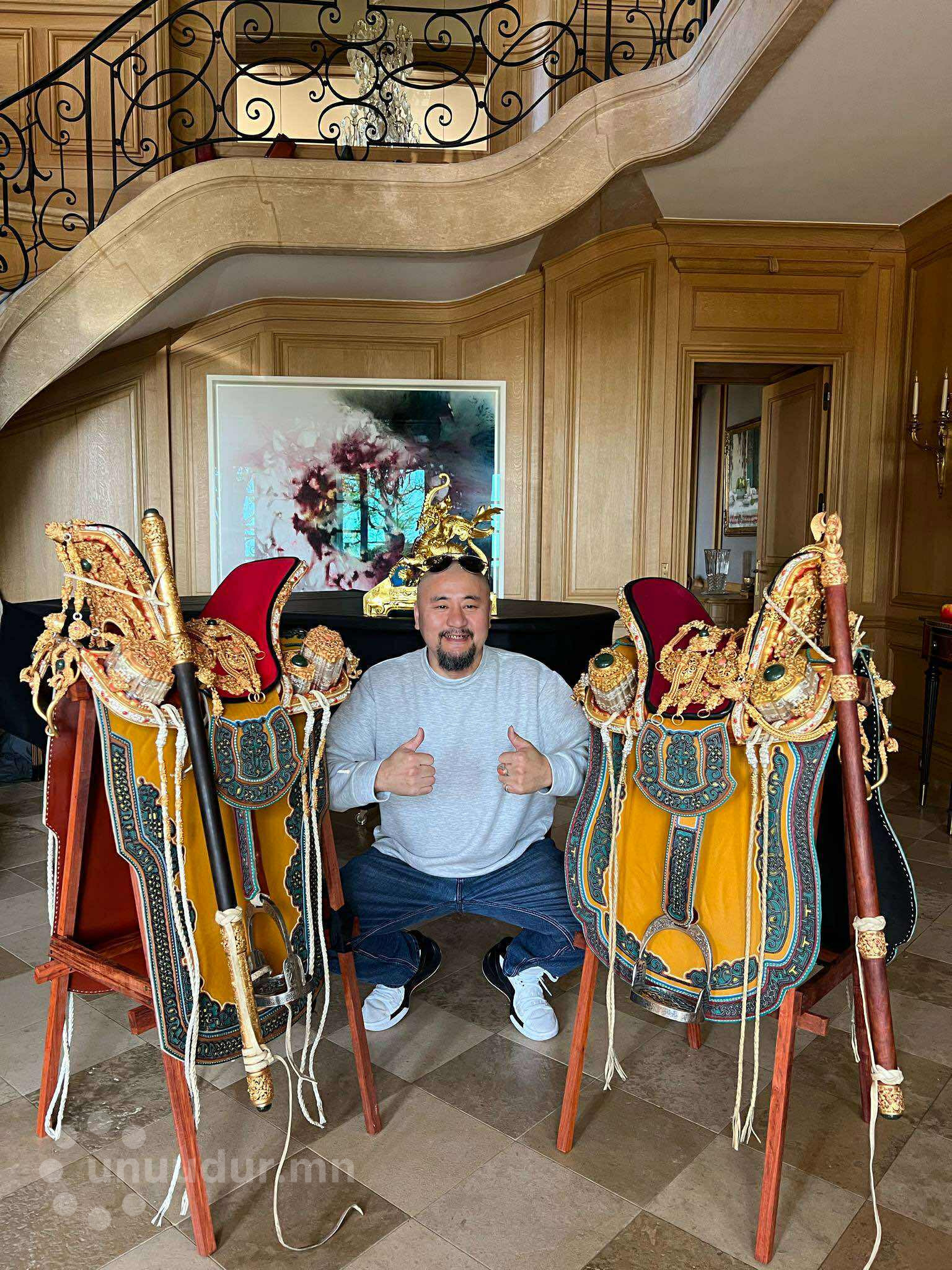 E.GAN-ERDENE: Building world’s largest ger with the fanciest door is my ...