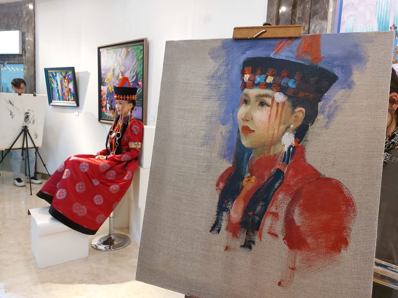 Буриад зураачид хоёр дахиа нэгдэв