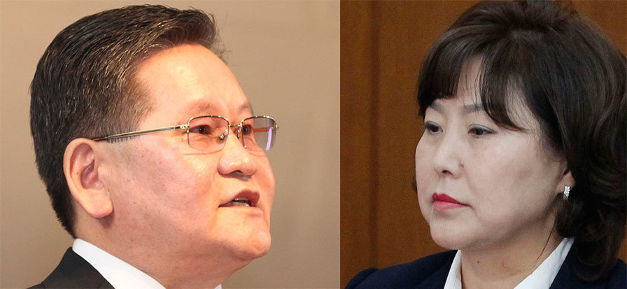 УИХ ын гишүүн Шадар сайд УОК ын дарга Ө Энхтүвшин УИХ ын гишүүн Эрүүл мэндийн сайд Д