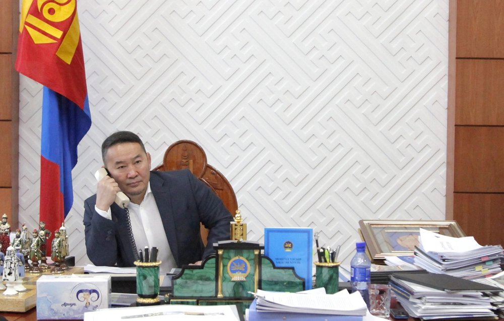 Ерөнхийлөгч Х Баттулга ОХУ ын Ерөнхийлөгч В В Путинтай утсаар ярьжээ
