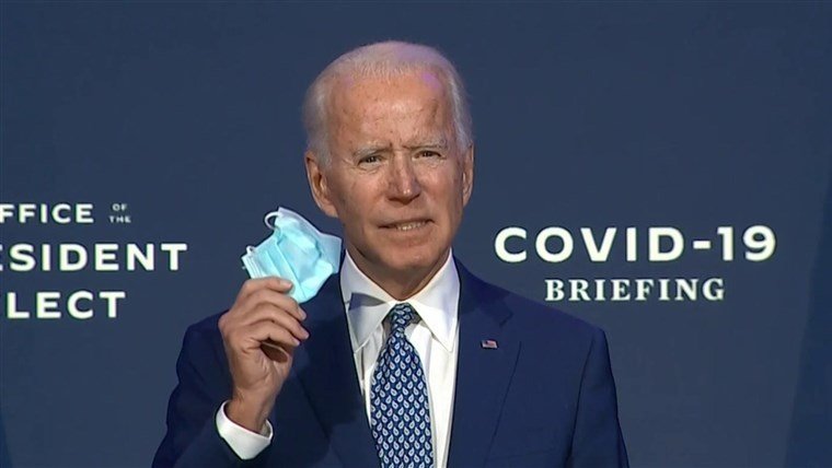 Жо Байден америкуудыг бүгдээрээ маск зүүхийг уриаллаа